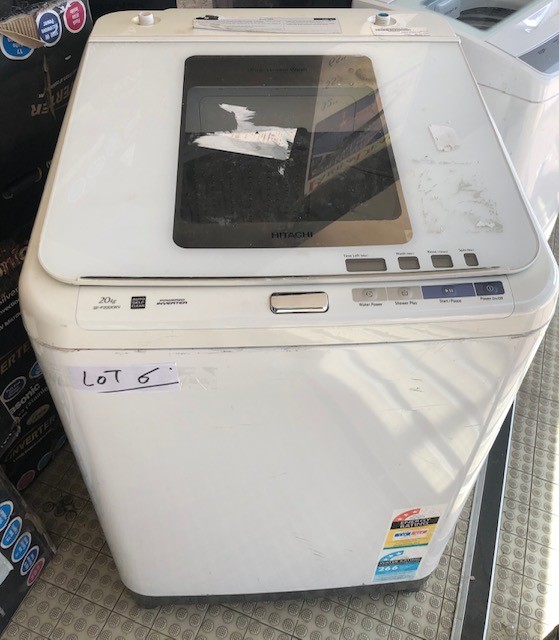 Hitachi Washing Machine 20Kg Top Loader (SF-P200XWV) Auction (0006 ...