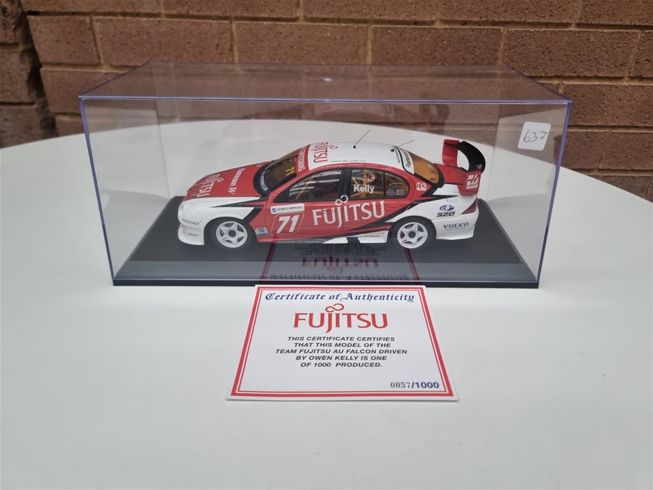 Owen Kelly Team Fujitsu AU Falcon #71 1/18 Scale Model Car Auction ...