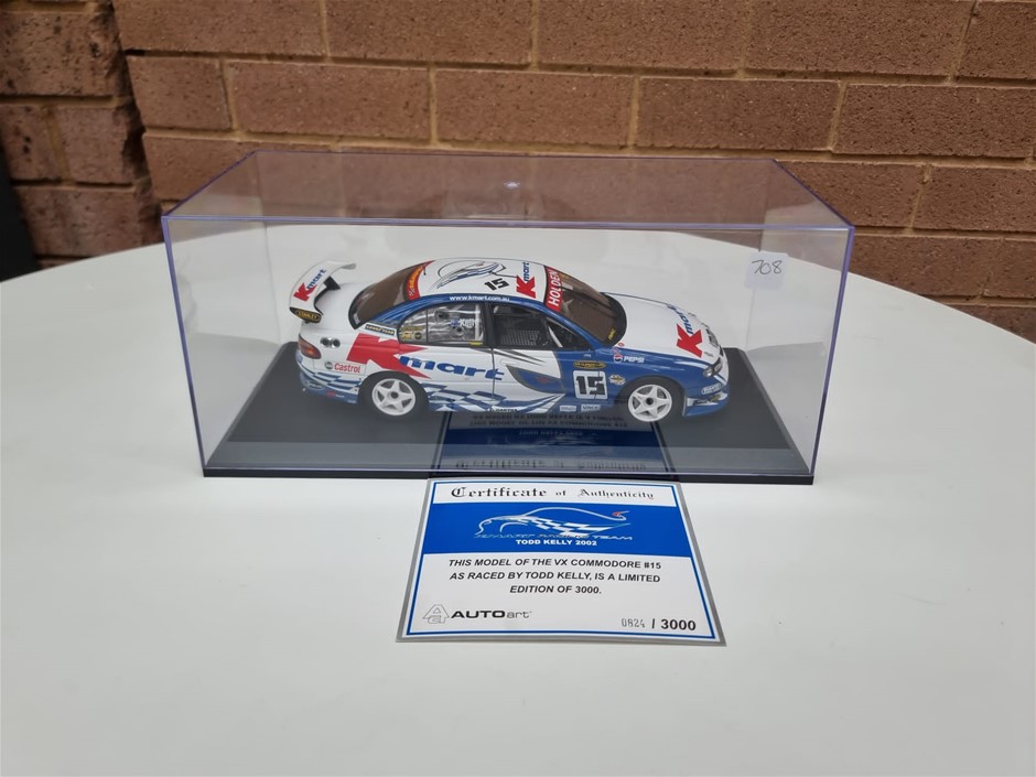 “Todd Kelly” 2002 Holden VX #15 Kmart Racing 1/18 Scale Model Car ...