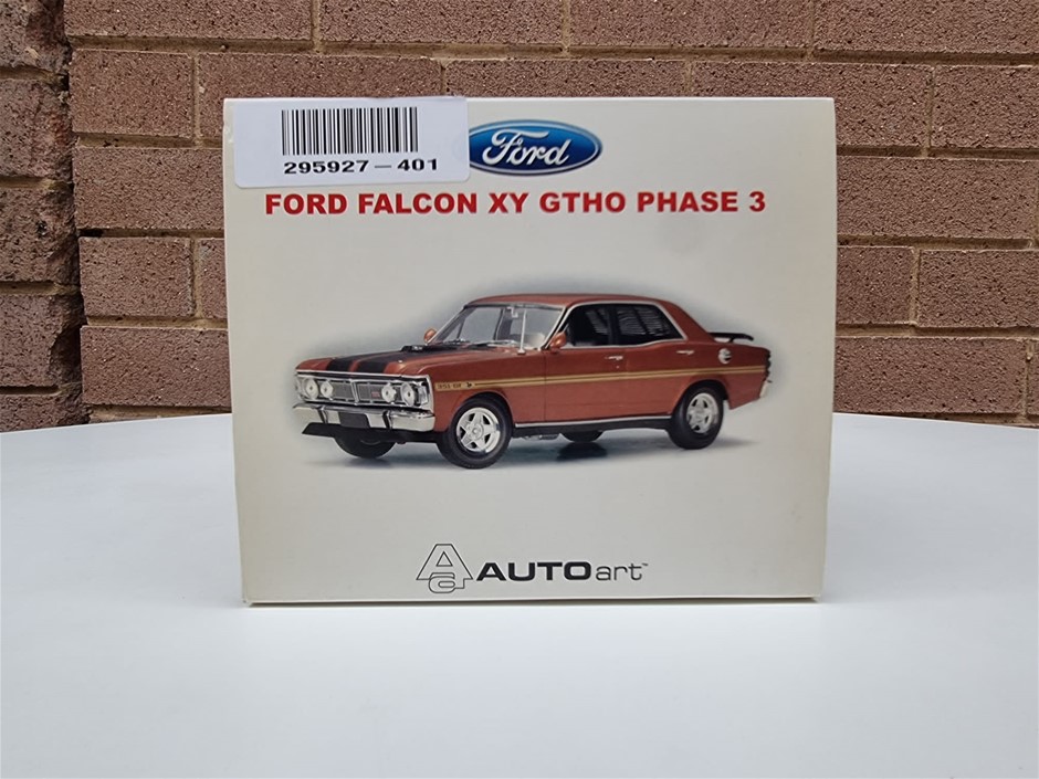 “Bronze Wine” 1971 Ford Falcon XY GTHO Phase 3 1/18 Scale Model Car ...