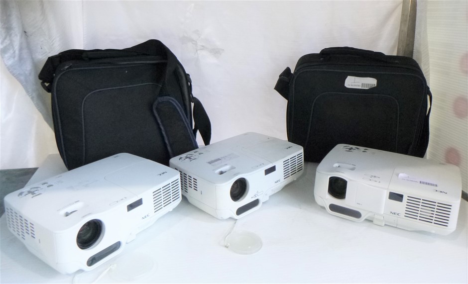 Bulk Lot Of Assorted Nec Projectors Auction (0017-2548100) | Grays ...