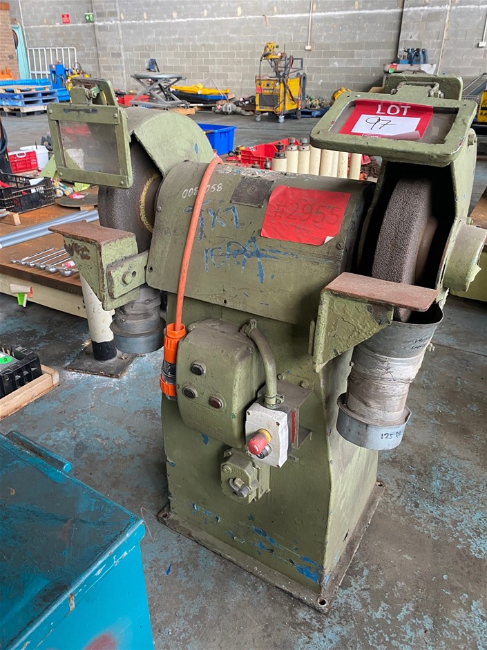 Durst 350 Diameter, Pedestal Grinder, 415 Volt, 3 Phase Auction (0097 ...