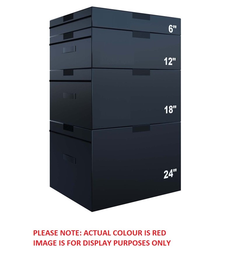Snap fitness Red Plyo Box Set - complete 1-4 boxes Auction (0100 ...
