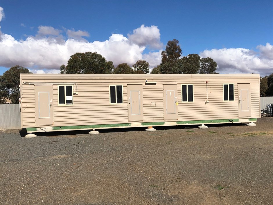 Nomad/ATCO 14.4 x 3.4m Transportable Accommodation Unit Auction (0001 ...