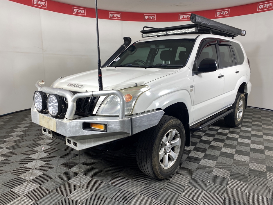 2008 Toyota Landcruiser PRADO STANDARD (4x4) KDJ120R T/D Manual Wagon ...