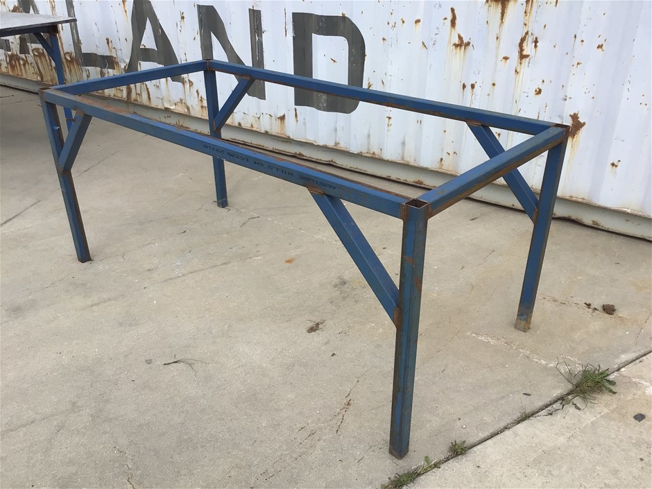 Steel Fabricated Table Frame Auction (0170-3022838) | Grays Australia
