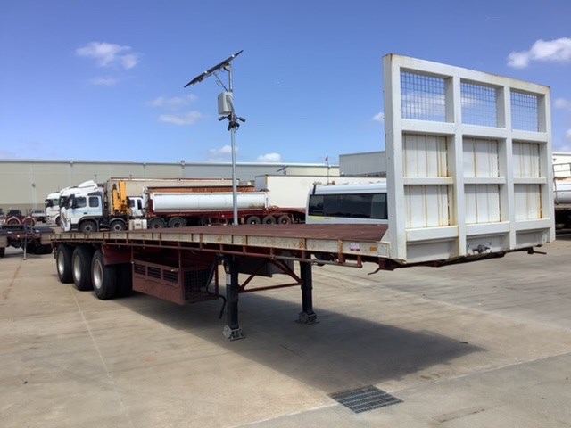 1985 Consultrans Triaxle Flat Top Trailer Auction (0009-9036724 ...