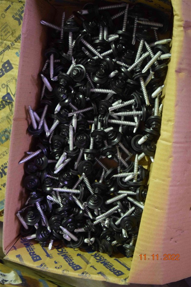 (Bid Price Per Each) Lots of 3 "Bremick" Self Drill Cyclone Fasteners ...