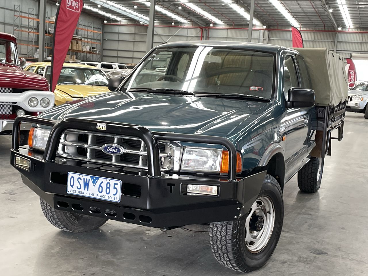 2000 Ford Courier XL (4x4) PE Turbo Diesel Manual Ute Auction (0001 ...