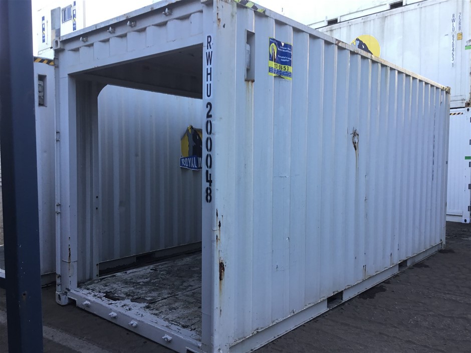 20ft Hoarding Shipping Container- (Moorebank) RWHU200048 Auction (0011 ...