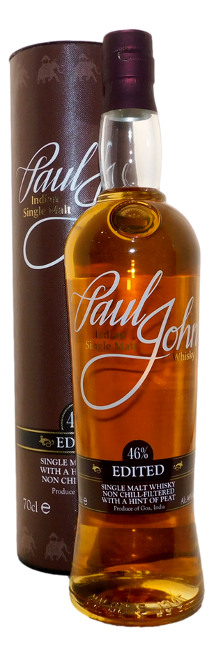 Paul John Bold Single Malt Whisky (1x 700mL), India. Auction (0016 ...
