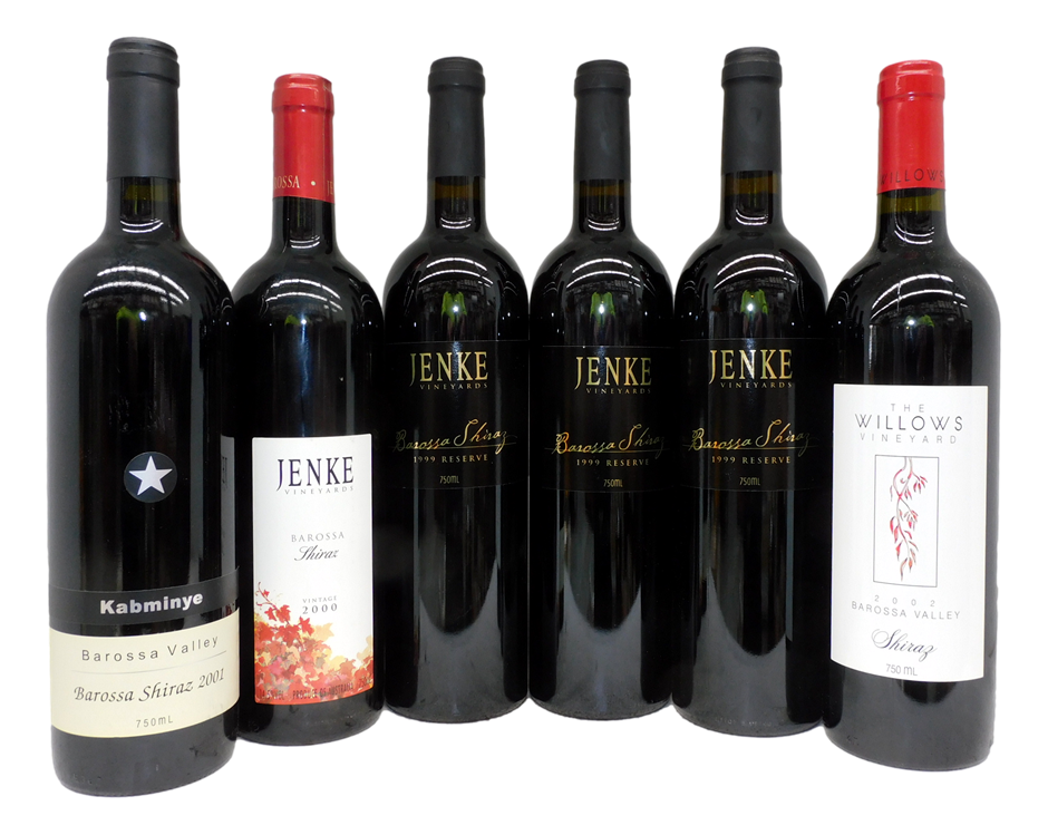 Pack of Assorted Shiraz (6x 750mL) Barossa, SA Auction (0026-10719671 ...