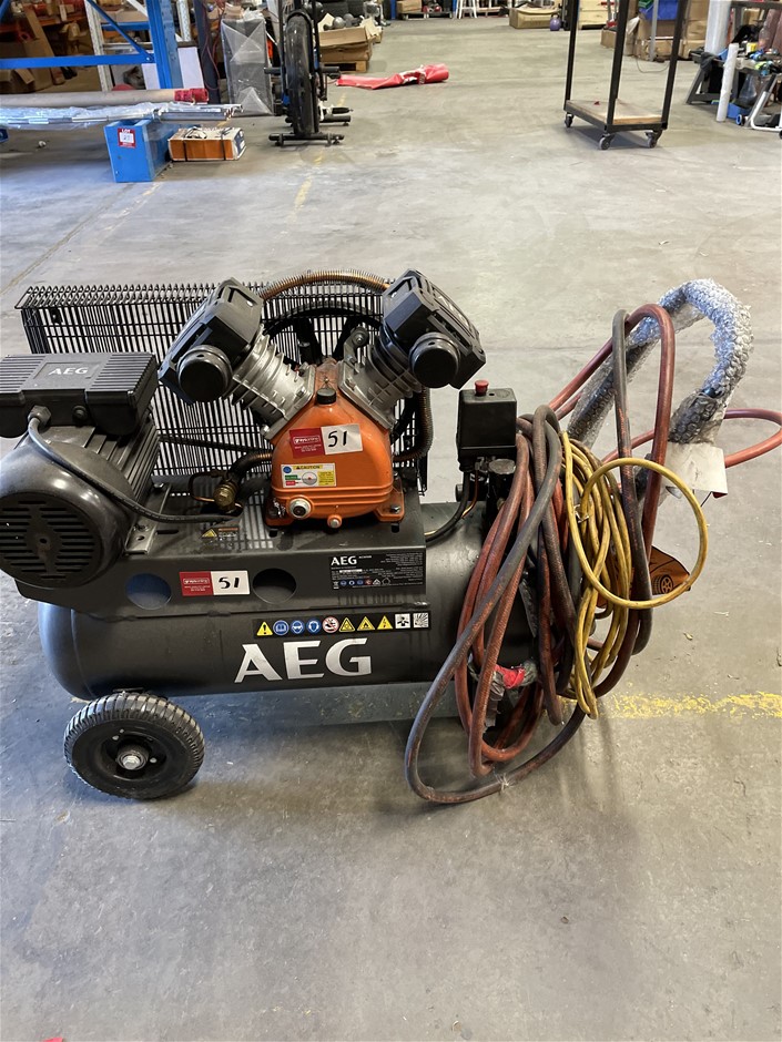 AEG AC3050B Portable Air Compressor Auction (0051-5051273) | Grays ...