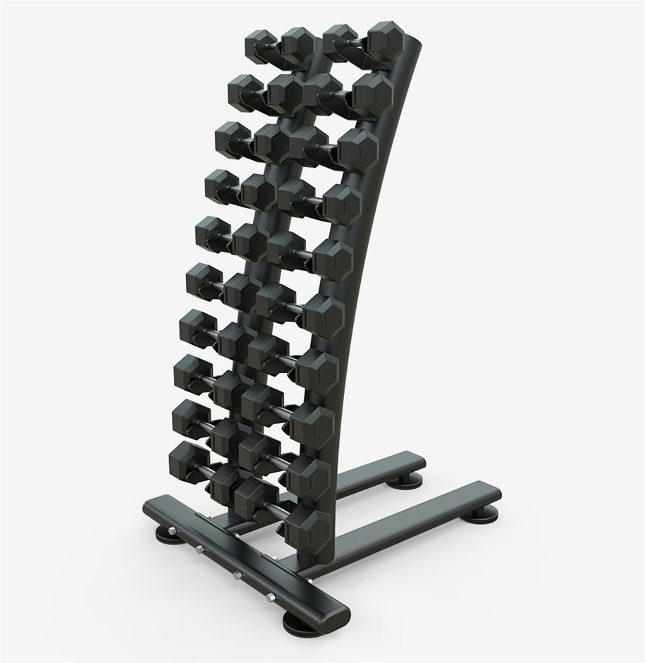 1 Tier Pro Vertical Dumbbell Rack- 10 pair Auction (0016-5051272 ...
