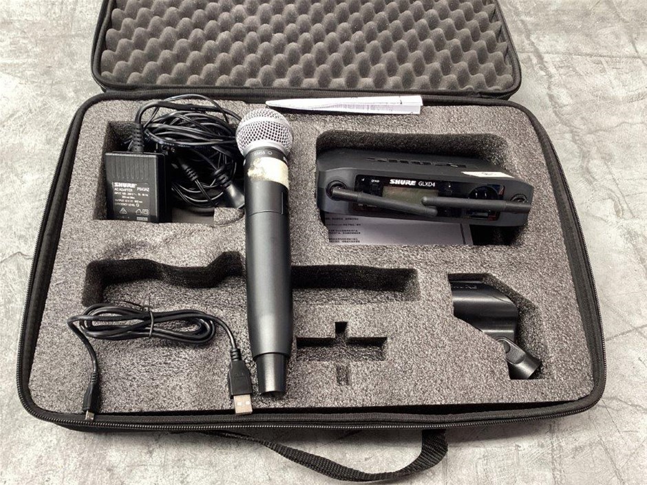1 x Wireless Shure SM58 Microphone Auction (0045-3024053) | Grays Australia