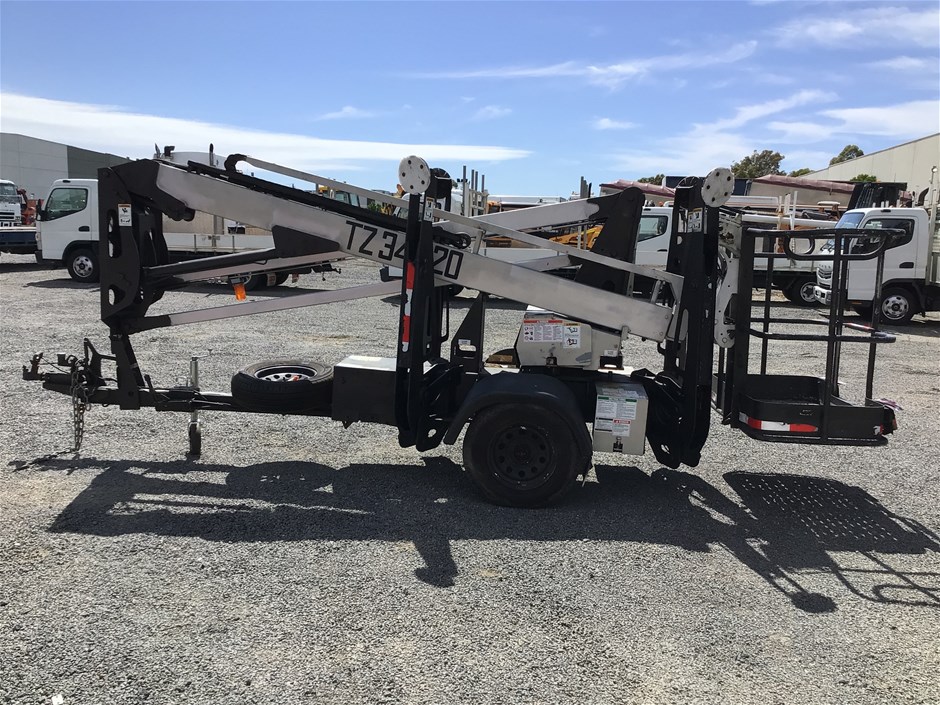 2008 Genie TZ34/20 Trailer Mounted Boom Lift Auction (0001-5051315 ...