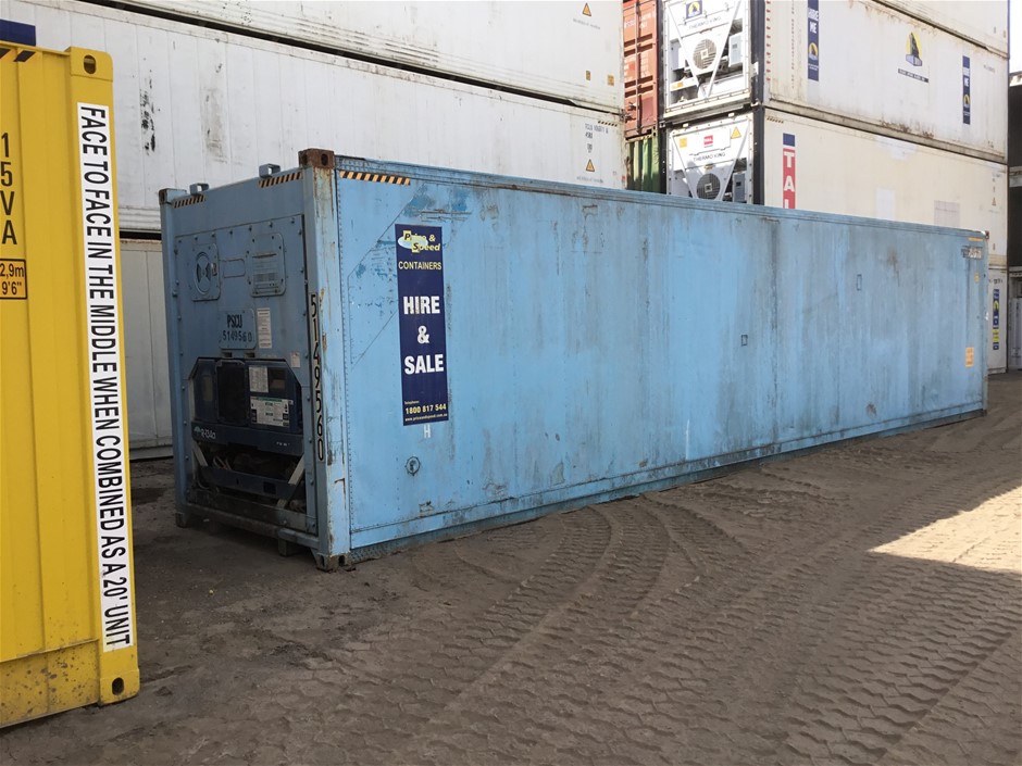 40ft High Cube Non Operating Refrigerated Shipping Container (Spring ...