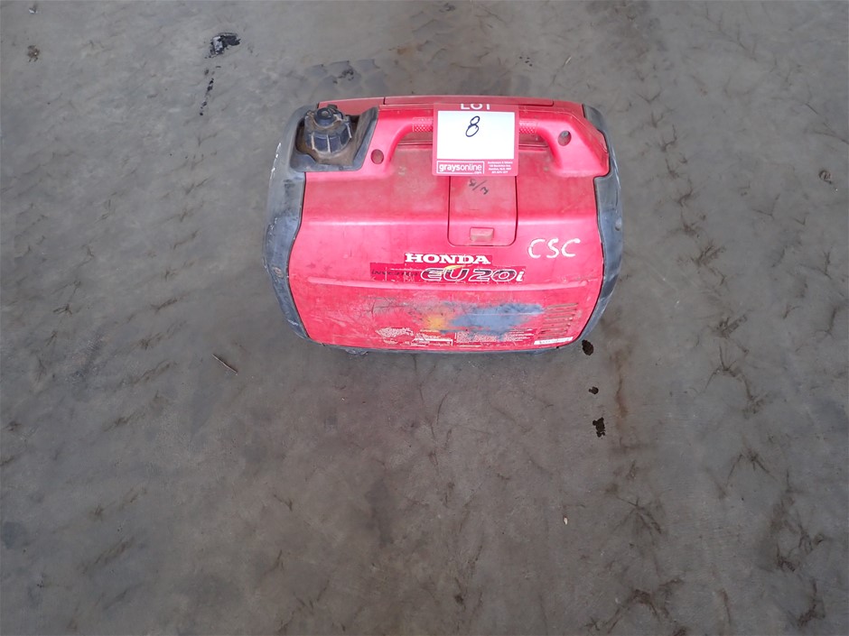 Honda 2kVA EU20i Inverter Generator Auction (0008-7042670) | Grays ...