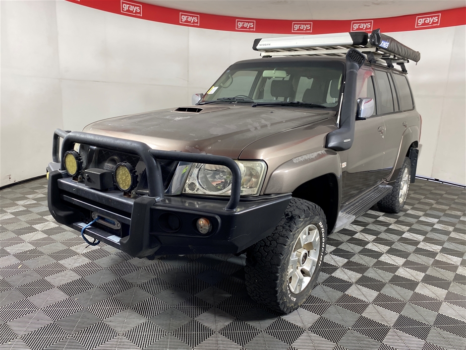 2006 Nissan Patrol ST (4x4) GU II Turbo Diesel Manual Wagon Auction ...