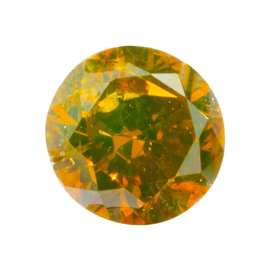 1.00ct TDW 65-Piece Jumbo Loose Red and Orange Diamond Parcel Auction ...