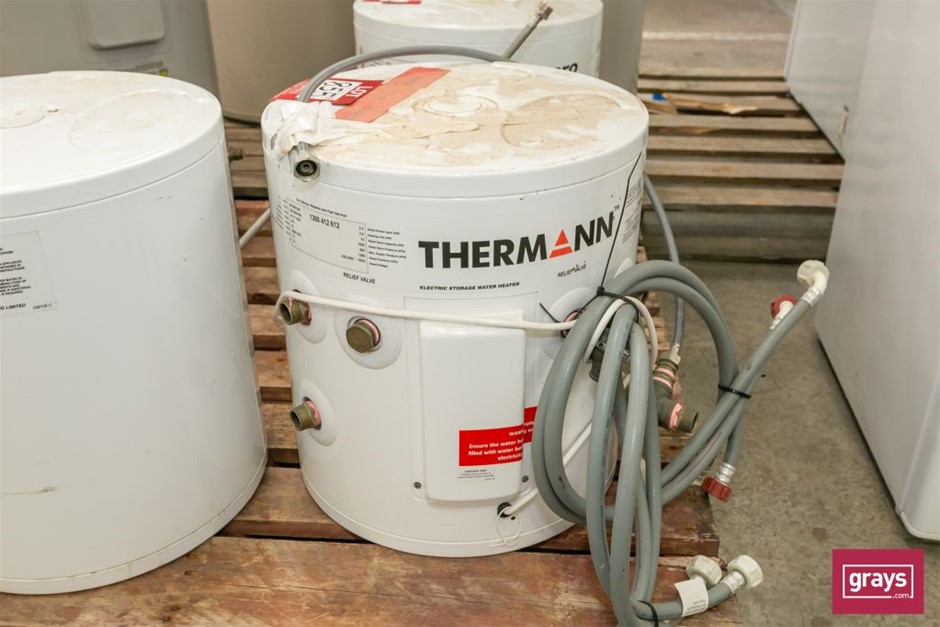 2022 Thermann 25THMS124P Electric Hot Water Heater Under Bench Auction ...