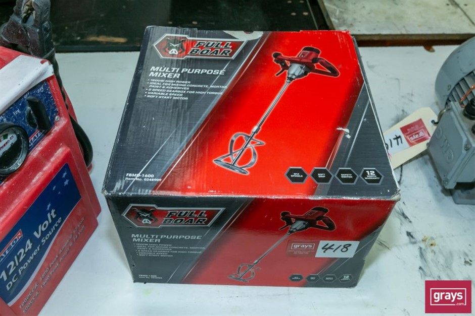 Full Boar FBMD-1600 Electric Multi Purpose Mixer Auction (0418-5051452 ...