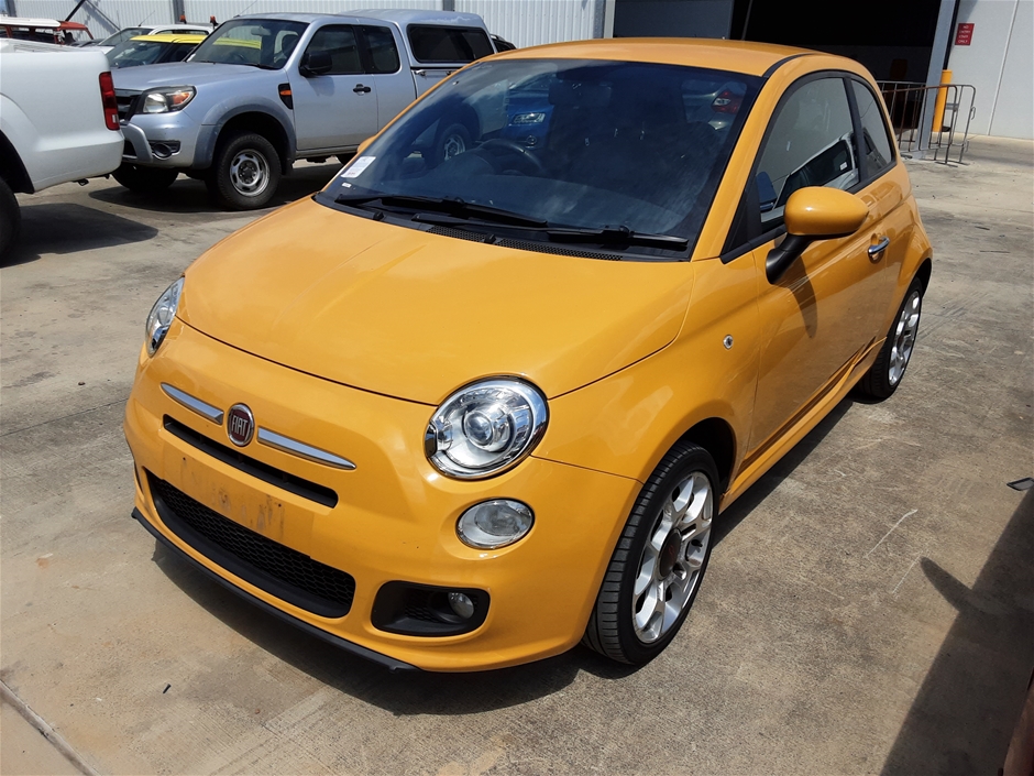 2015 Fiat 500 S Cutchless Manual Hatchback Auction (0001-50501108) | Grays Australia
