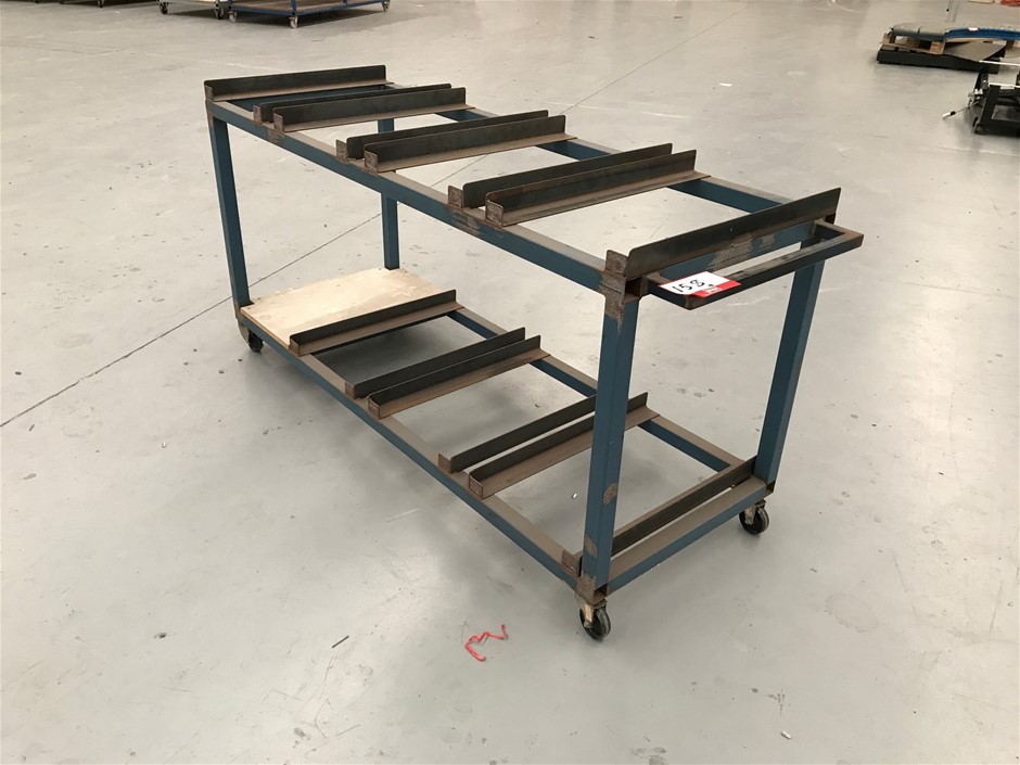 1 x Steel Fabricated Trolley Auction (0158-3024202) | Grays Australia
