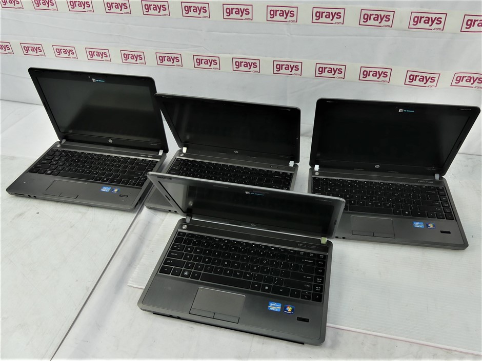 Box of 4 HP ProBook 4340s Notebook PCs Auction (0001-2550176) | Grays ...