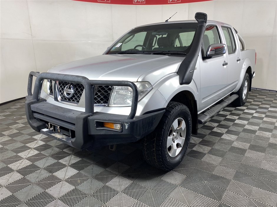 2006 Nissan Navara ST-X 4X4 DOUBLE CAB D40 Automatic Dual Cab Auction ...