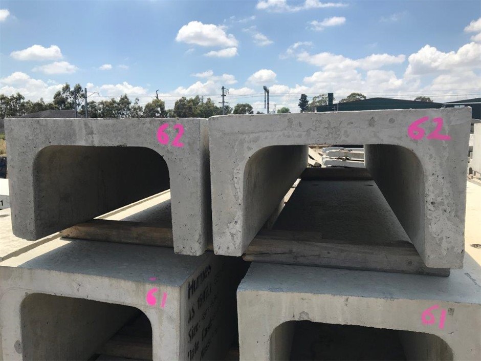 4 x Humes Concrete Culverts Auction (0062-3024355) | Grays Australia