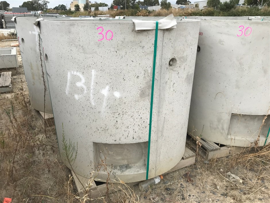 1 x Cubis-Systems Concrete Pit with Steps Auction (0030-3024355 ...