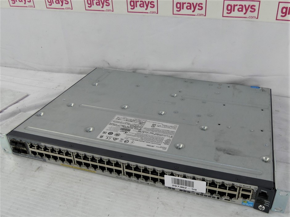 HP ProCurve J9729A 2920-48G PoE+ Switch 48 Port Gigabit PoE+ Rack Mount ...