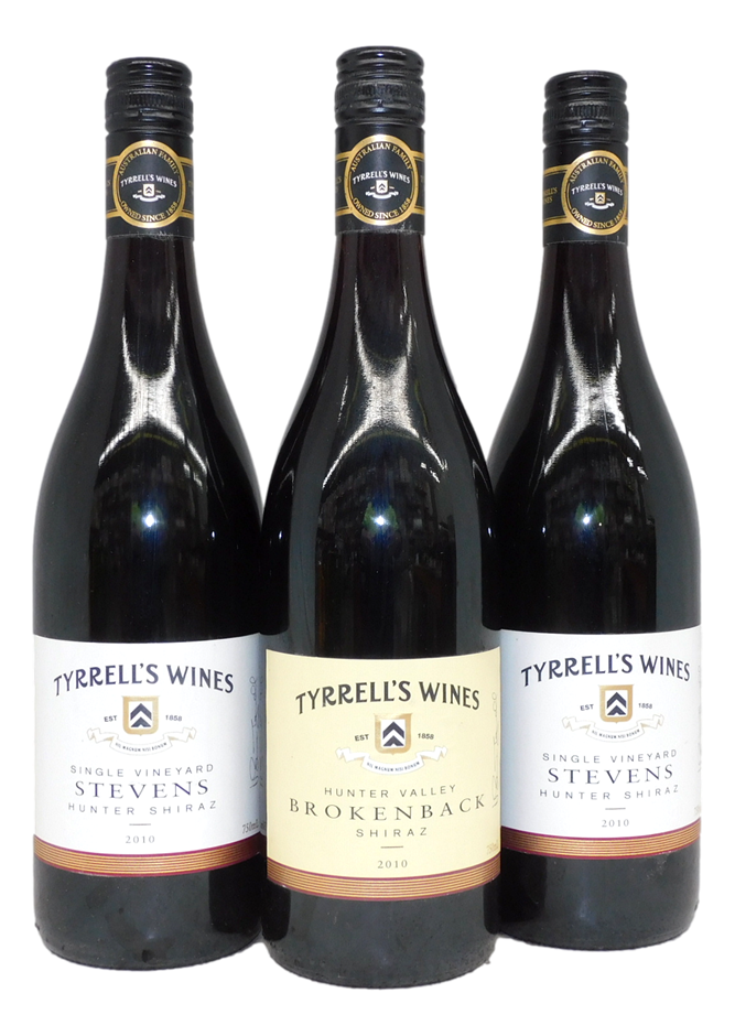 Pack of Assorted Tyrrell's Shiraz (3x 750mL) Auction (0003-10719197 ...