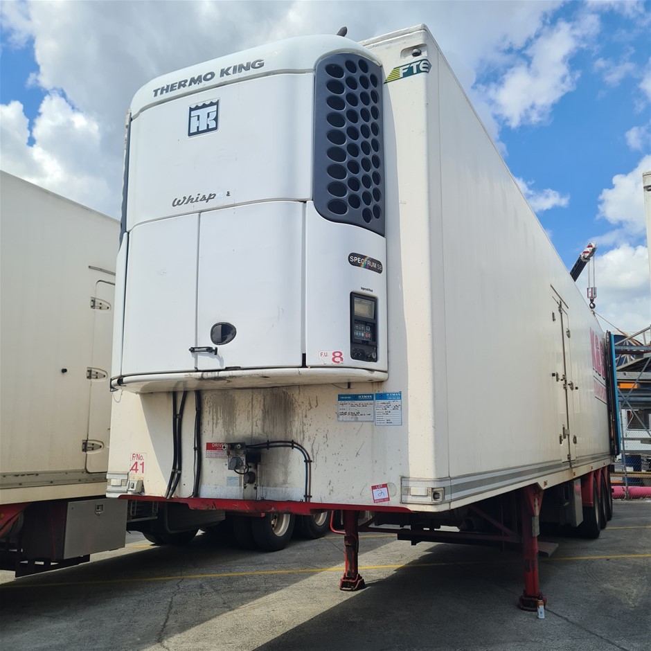 2004 FTE FTE3A Tri-Axle Refrigerated Trailer Auction (0142-7042622 ...