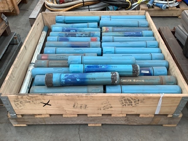 Crate Of Empty Rod Guard Containers Auction (0098-9038902) | Grays ...