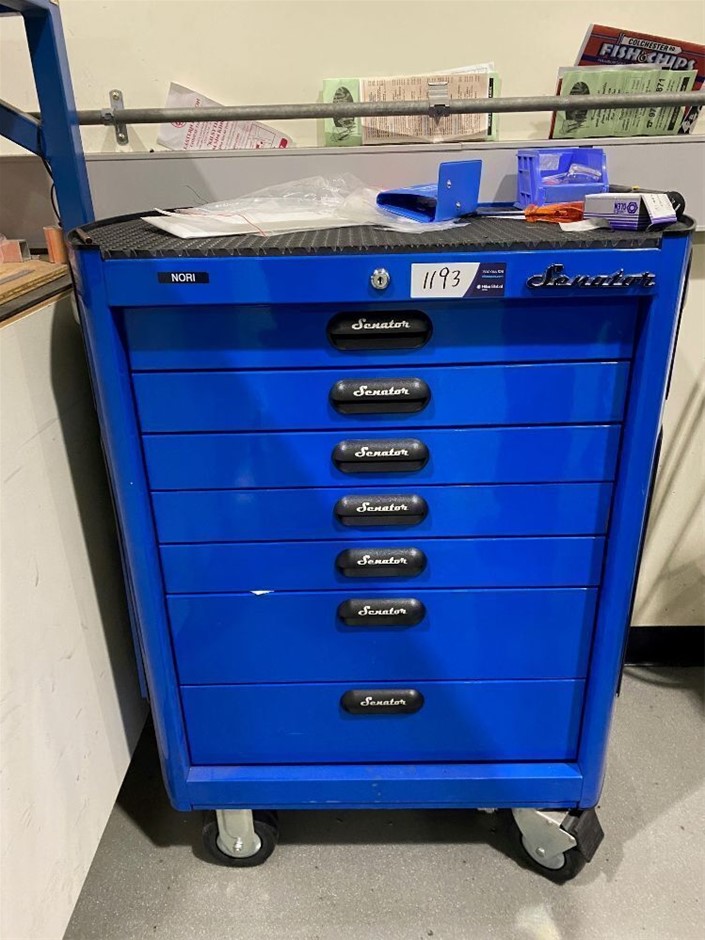 Mobile Tool Box, Senator, with contents Auction (1193-3024855) | Grays ...