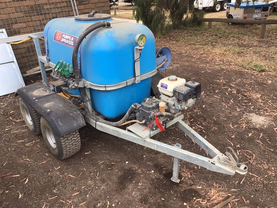 Trailer Mounted Spray Tank Auction (0002-3024877) | Grays Australia