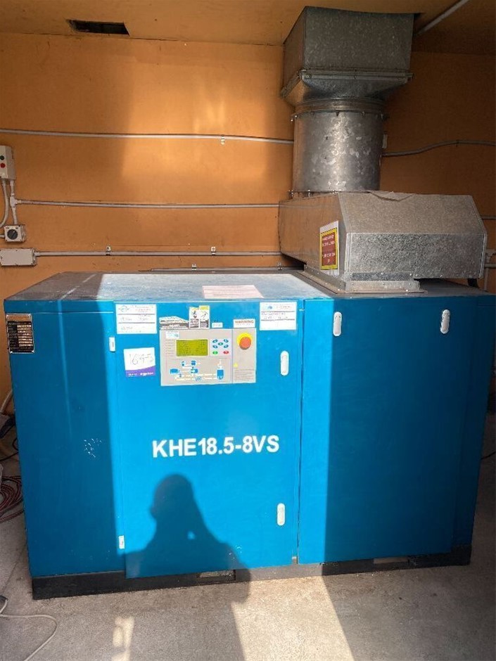 2012 Southern Cross Direct Drive Screw Compressor Auction (1645-3024590 ...