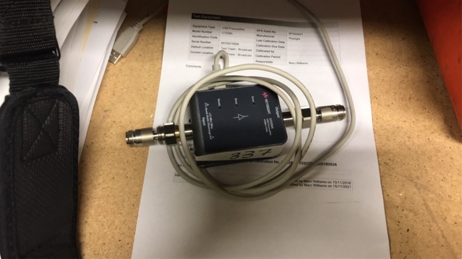 Keysight USB preamplifier Auction (2297-3024419) | Grays Australia