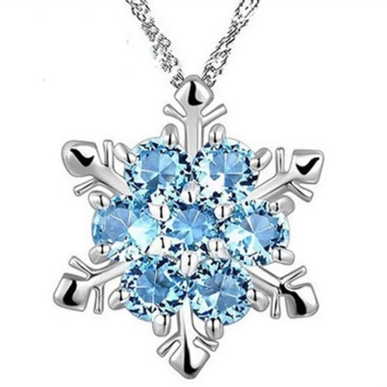 Elegant 18K White Gold plated Star Topaz Necklace. Auction (0025 ...
