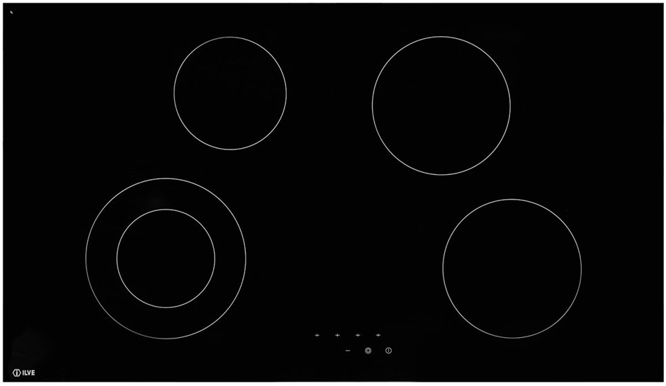 ILVE 90cm Vitroceramic Cooktop ILC90B Auction (0006-2550180) | Grays ...