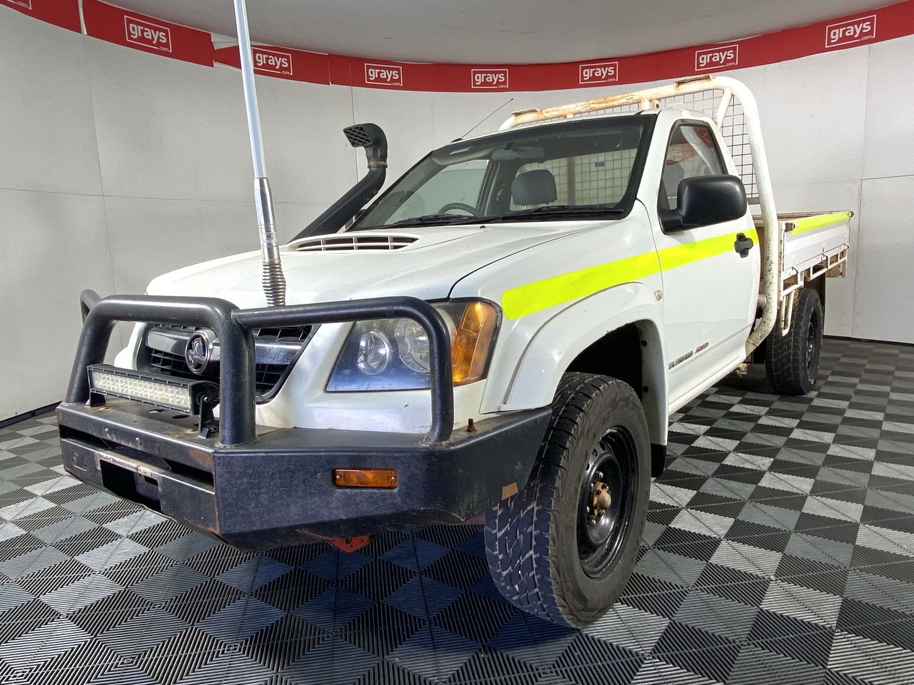 2011 Holden Colorado 4X4 DX 3.0 T/D RC Turbo Diesel Manual Cab Chassis ...