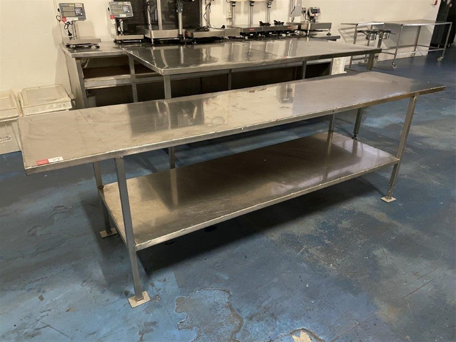 Commerical prep bench Auction (0119-5051736) | Grays Australia