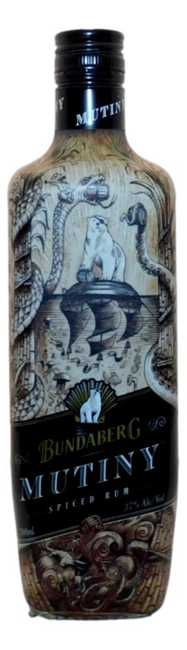Bundaberg Mutiny Spiced Rum (1 x700ml) Auction (0040-10719909) | Grays ...