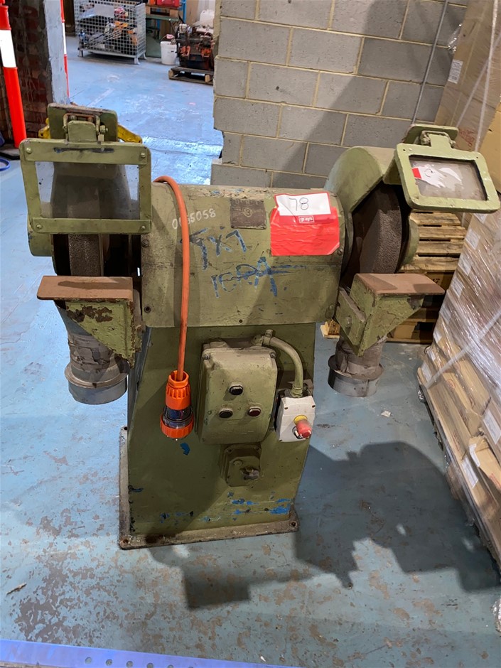 Durst 350 Diameter, Pedestal Grinder, 415 Volt, 4 HP, 3 Phase Auction ...