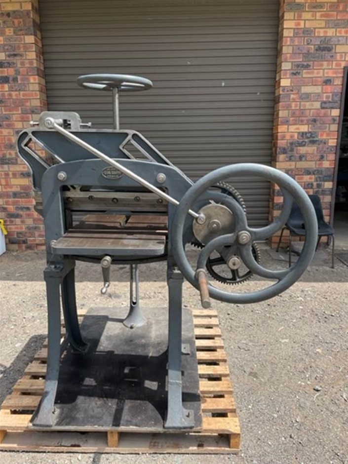 Karl Krause Hand Guillotine Auction (0058-5051597) | Grays Australia