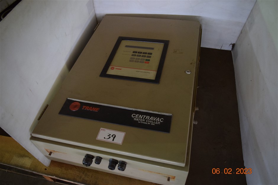"Trane" Water Chiller Adaptive Control Panel Auction (0039-9038738 ...