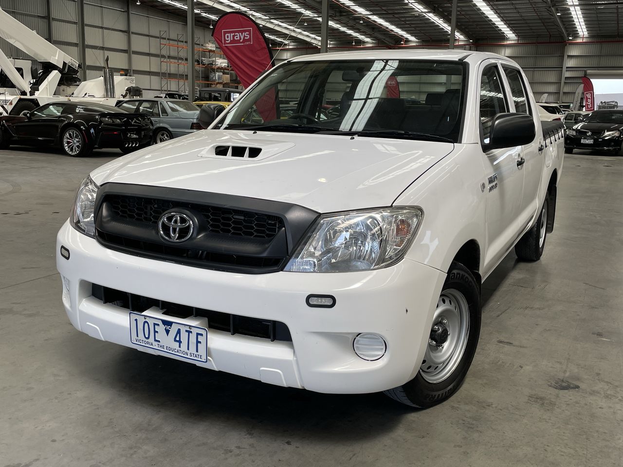 2008 Toyota Hilux (4x2) SR KUN16R Turbo Diesel Manual Dual Cab Auction ...