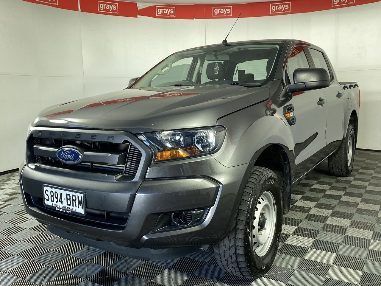 2017 Ford Ranger XL 4X4 PX II Turbo Diesel Manual Dual Cab Auction ...